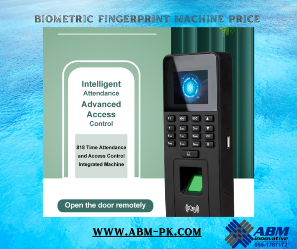Biometric fingerprint door access control